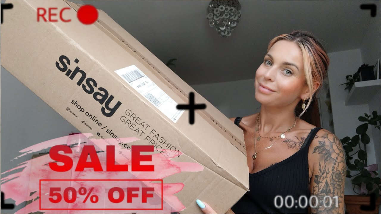 SINSAY HAUL WYPRZEDAŻE - YouTube