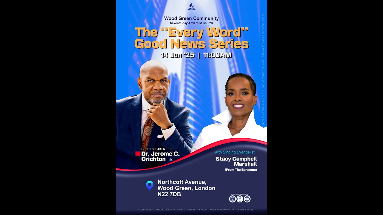 Every Word Series | Gospel Concert | Dr Jerome Crichton 'The Scandal of the Ages Pt2' 14th June ...