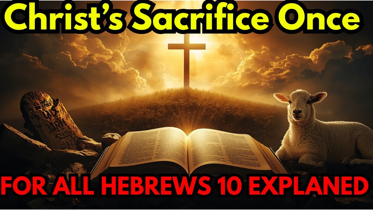 Christ’s Sacrifice Once for All | Hebrews 10 Explained - YouTube