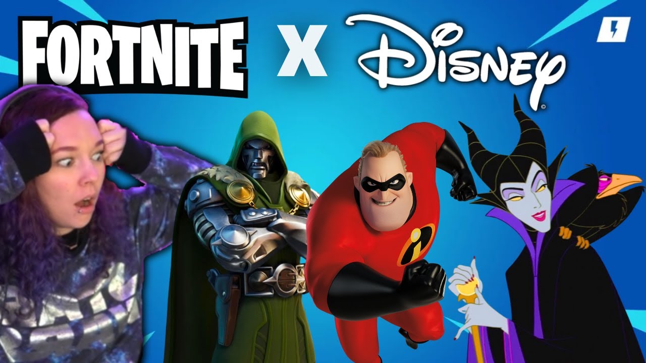 LIVE Disney x Fortnite Event from D23 REACTION - YouTube