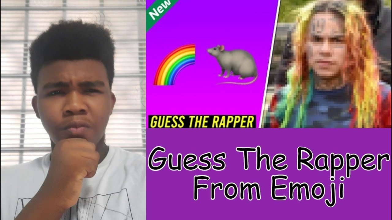 Guess The Rapper From Emoji - YouTube