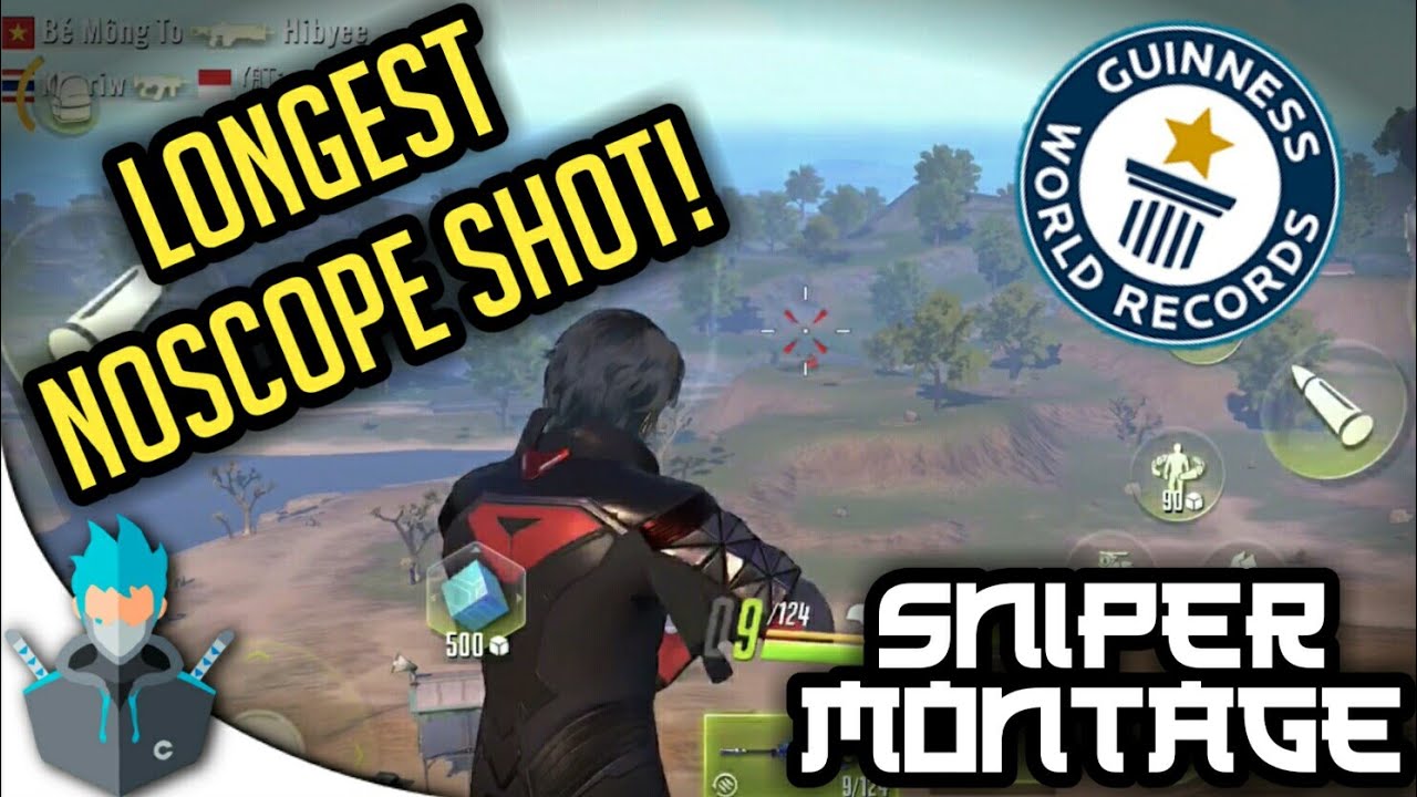 Most Insane No Scope Shot! Cyber Hunter Sniper Montage - YouTube
