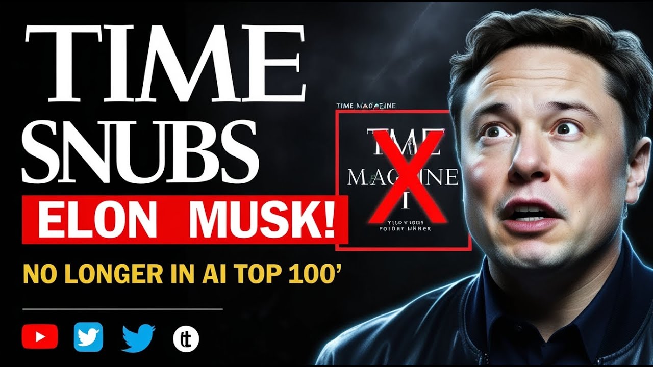 TIME Magazine Removed Elon Musk from the 100 Most Influential in AI ...