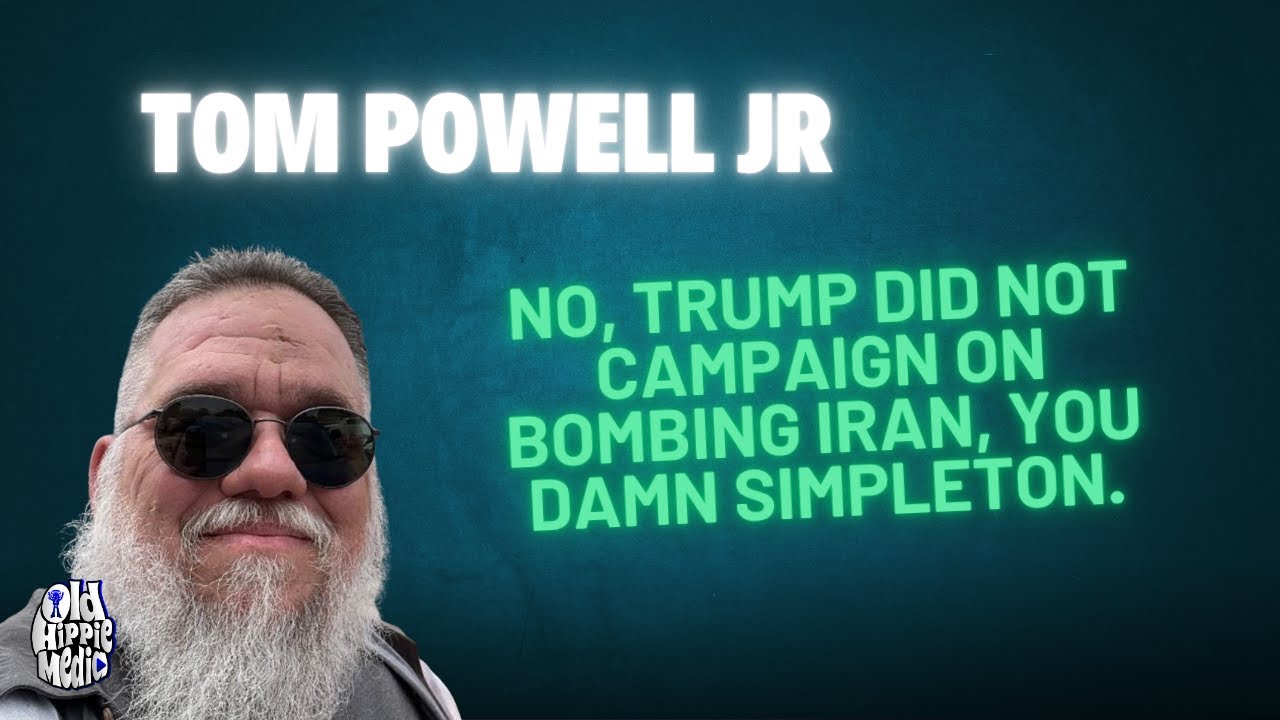 No, Trump did not campaign on bombing Iran, you damn simpleton. - YouTube