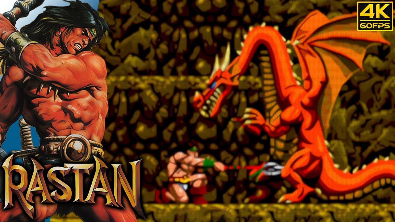 Rastan (Arcade / 1987) 4K 60FPS - YouTube