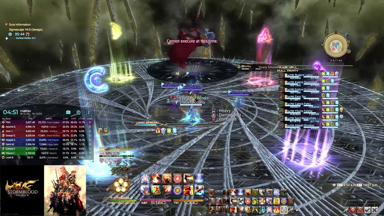 FFXIV: Stormblood - Omega: Sigmascape V4.0 (Savage) [Kefka w ...