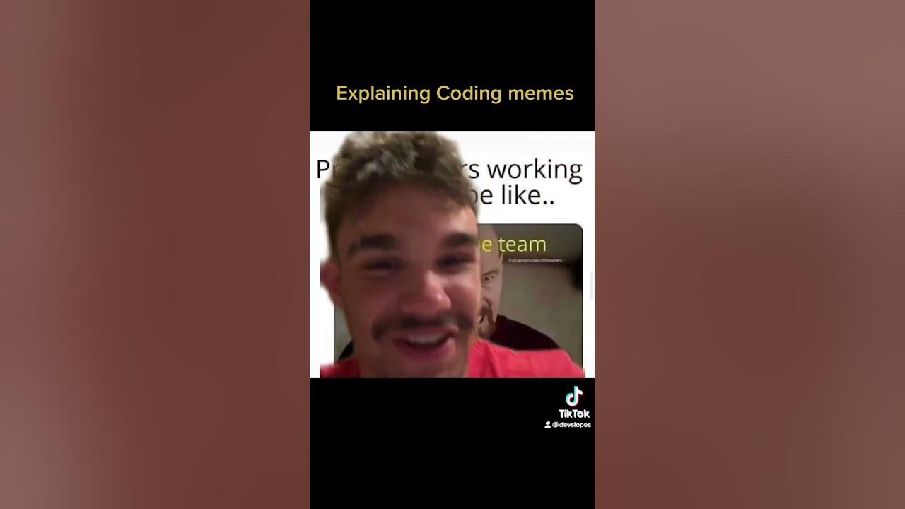 Explaining Coding Memes Softwareengineer Coding Computerscience Youtube