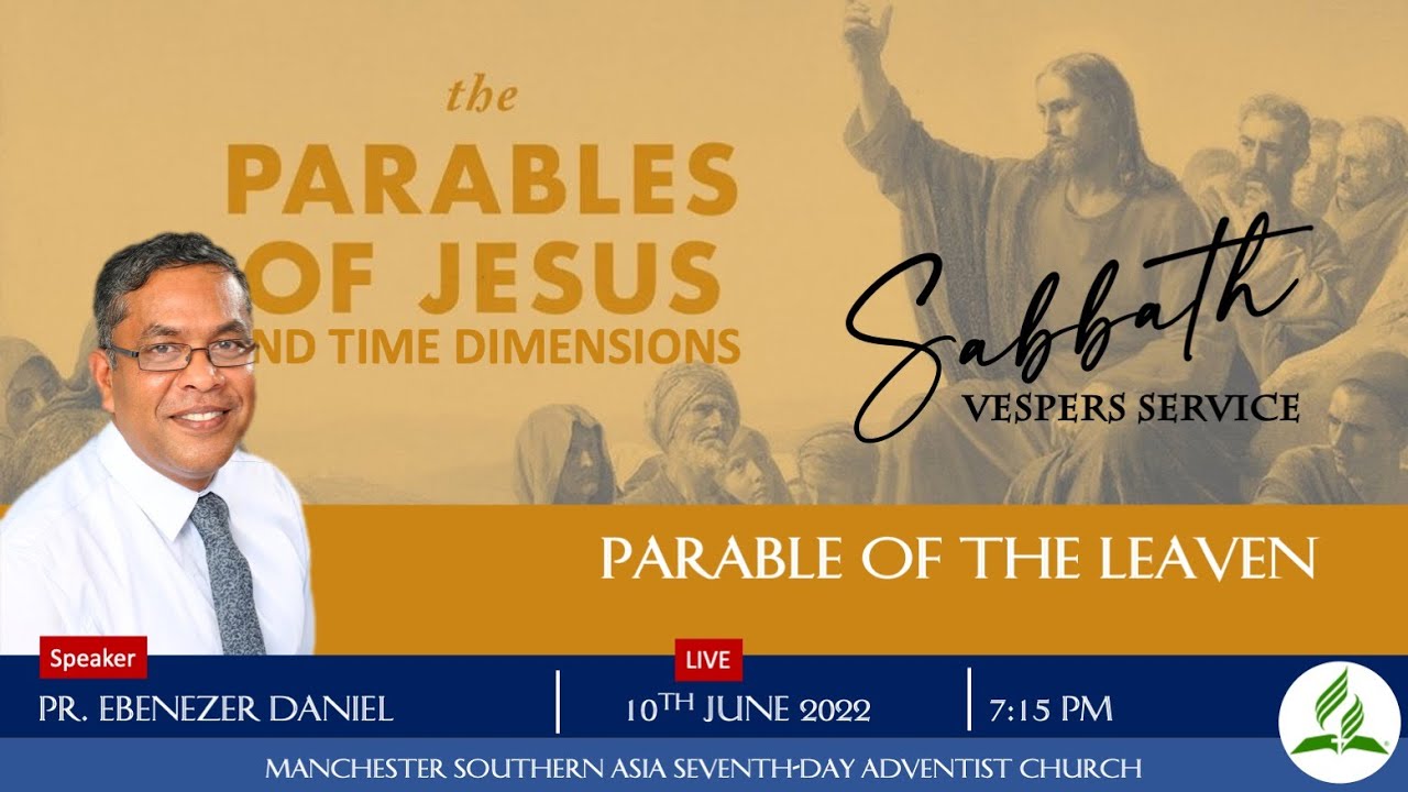 Vespers Service - 10/06/2022 Pr. Ebenezer Daniel - Parable of the ...