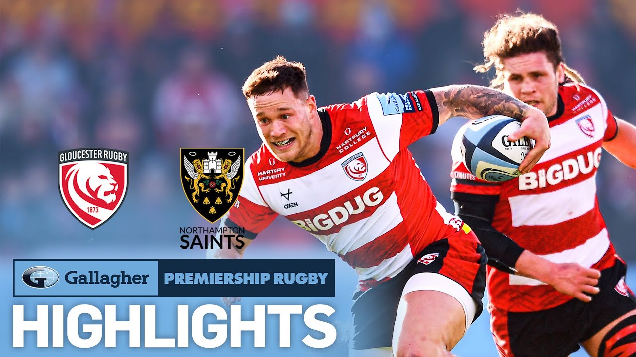 Gloucester v Northampton - HIGHLIGHTS | Pulsating Kingsholm Thriller ...