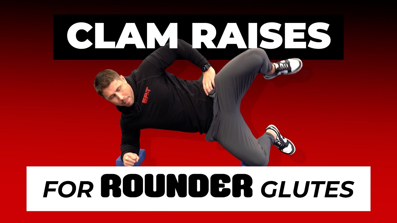 Clam raises for rounder glutes | Gareth Sapstead - YouTube