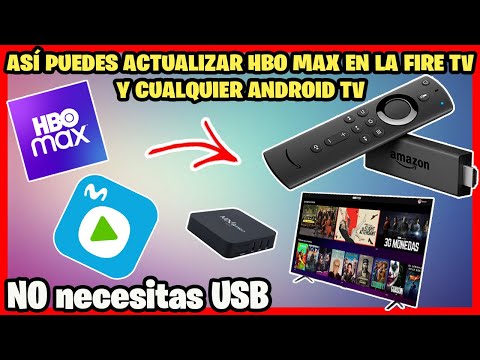 Instalar HBO MAX y Movistar TV en Fire TV STICK o CUALQUIER ANDROID TV