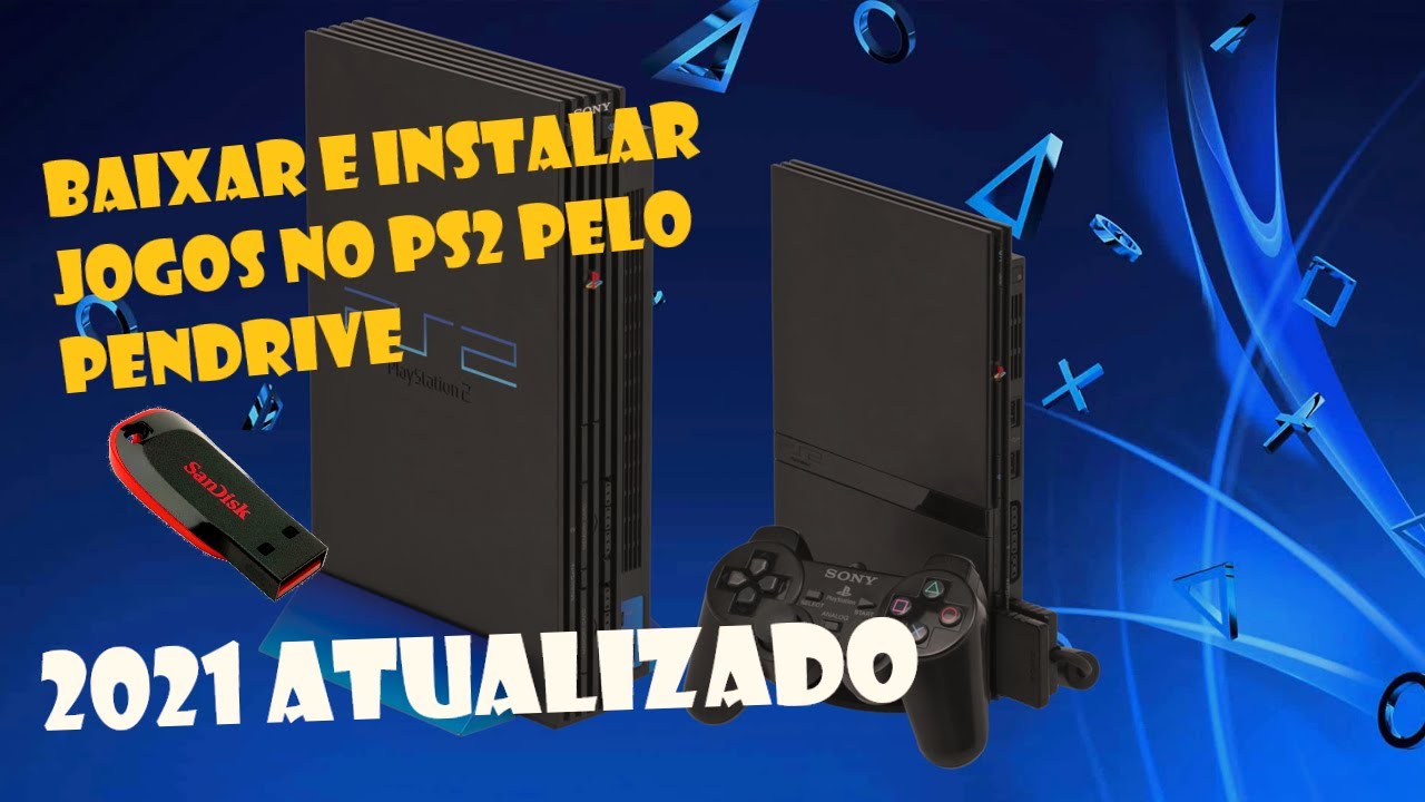 Baixar e instalar jogos ISO de Playstation 2 no Pendrive e pôr capas ...