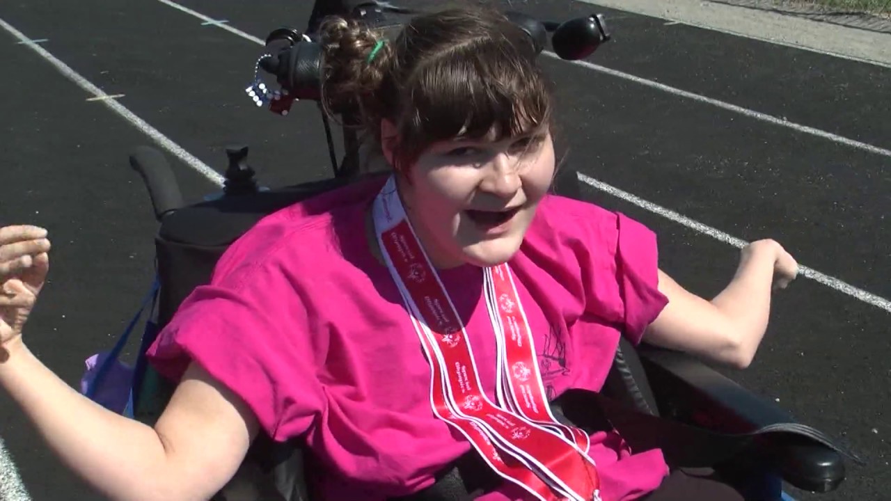 Alpena's Amanda Frey wins gold medals at Special Olympics State Summer ...