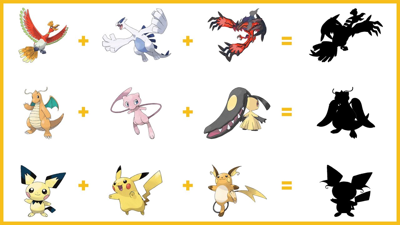 Pokemon Fusion Compilation #91 | raichu | pikachu | pichu | mawile ...