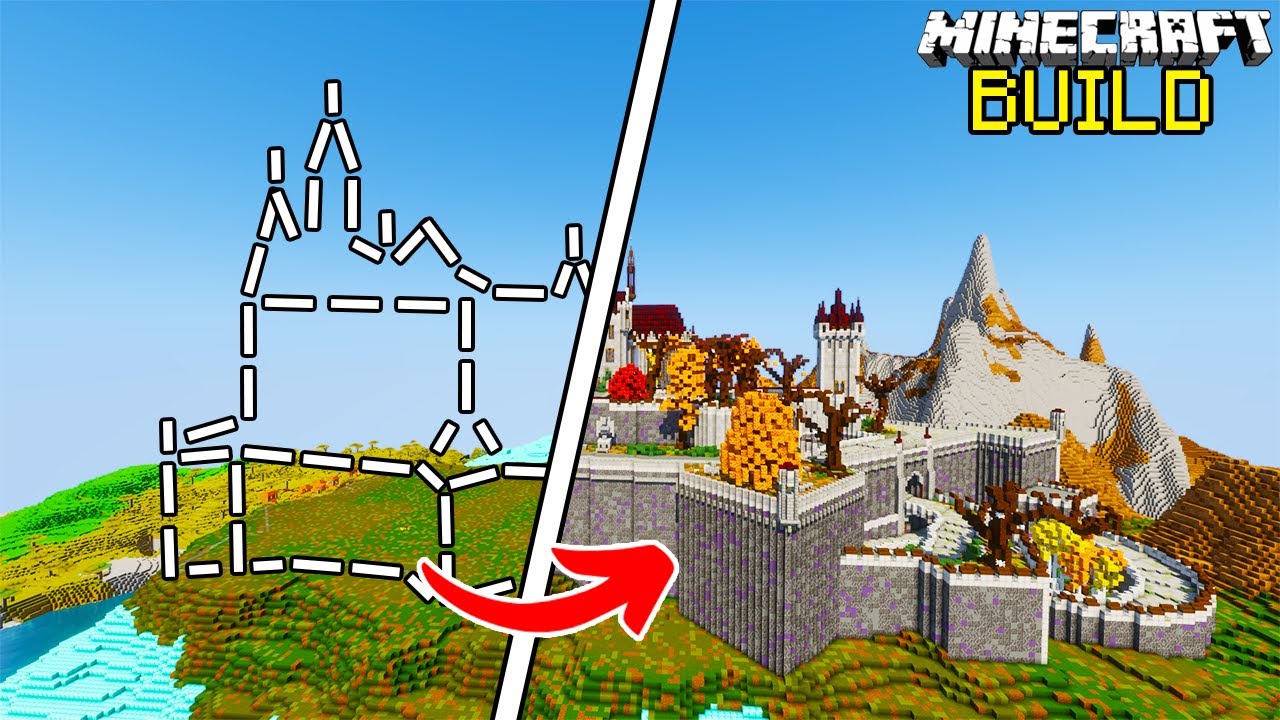 I Built DRACULA'S CASTLE in Minecraft - YouTube