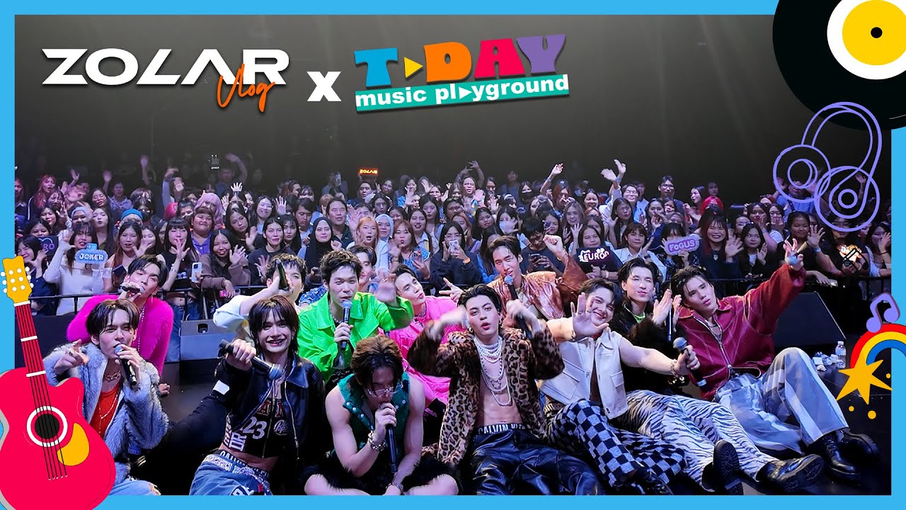 ZOLAR x T-DAY Music Playground #2 [VLOG] - YouTube