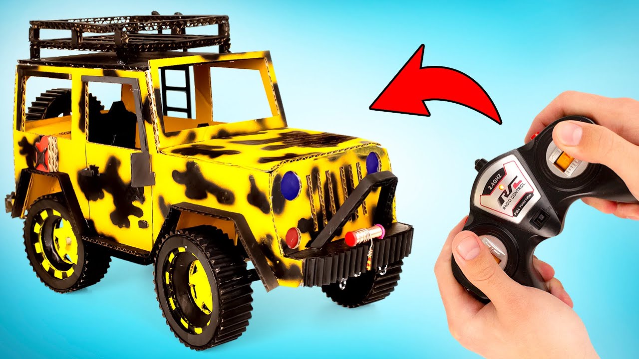 How To Build A Mini Version Of A Safari-Style Car! - YouTube