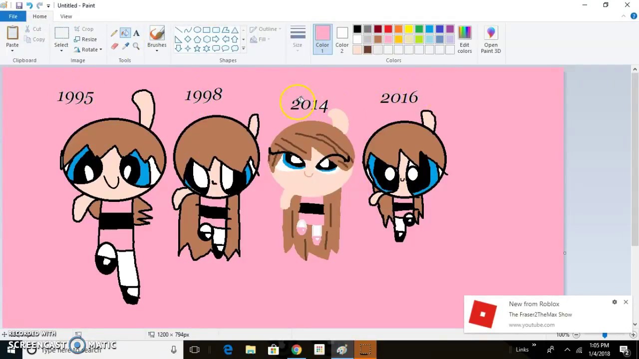 My PPG Evolution (speedpaint) - YouTube