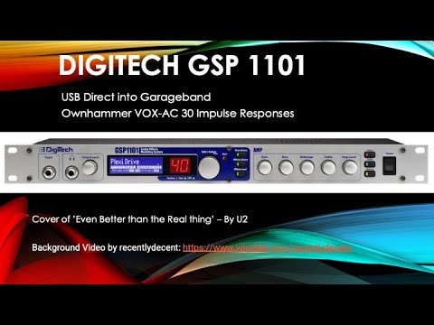 Digitech GSP 1101 | Guitar Cover | Even Better Than The Real Thing | U2 ...