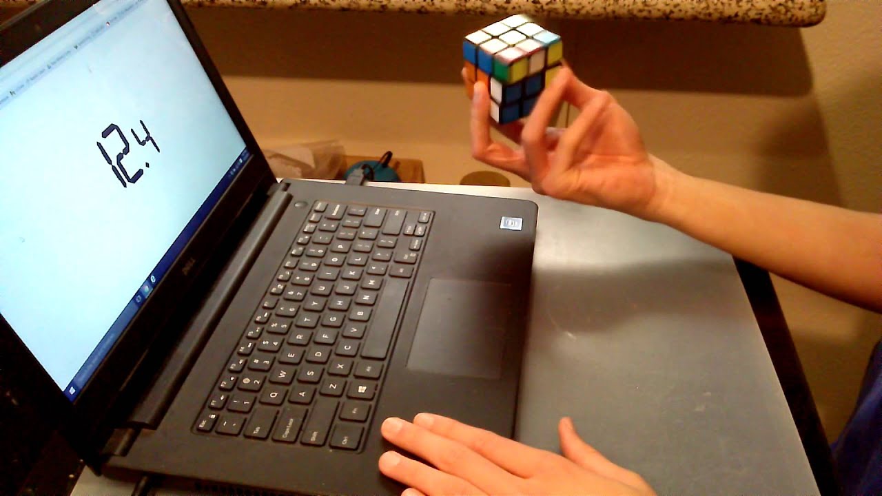Rubiks Cube 12 81 Average Of 5 Oh Roux Method Youtube