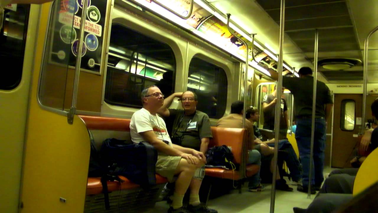 TTC Hawker Siddeley H4 5623 Subway Ride - YouTube