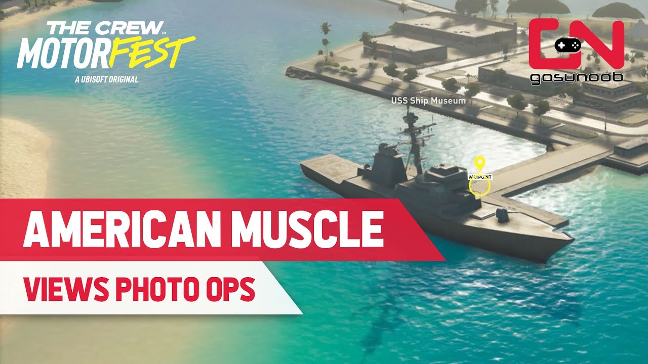 All American Muscle Views Photo Ops Locations in Crew Motorfest - YouTube