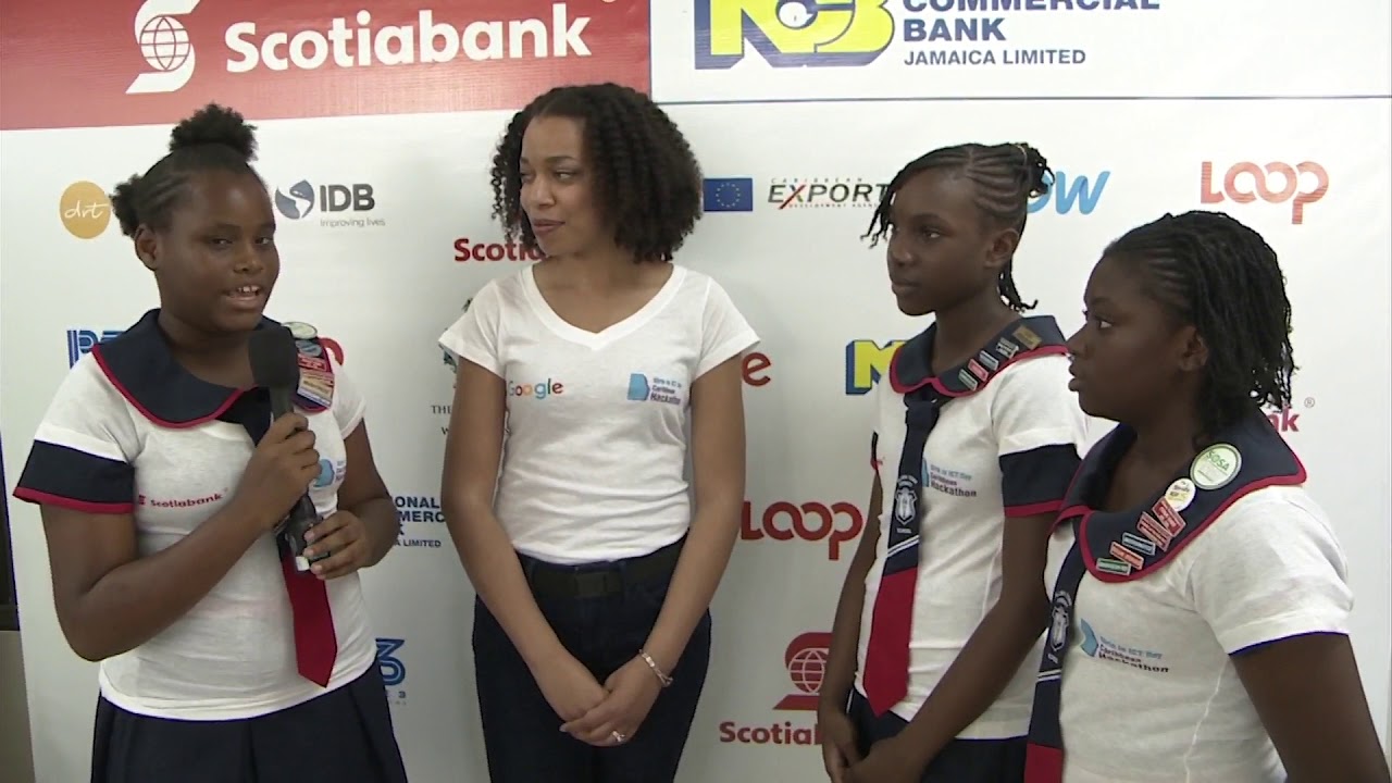 Girls in ICT Day Caribbean Hackathon: 2018 Highlights - YouTube