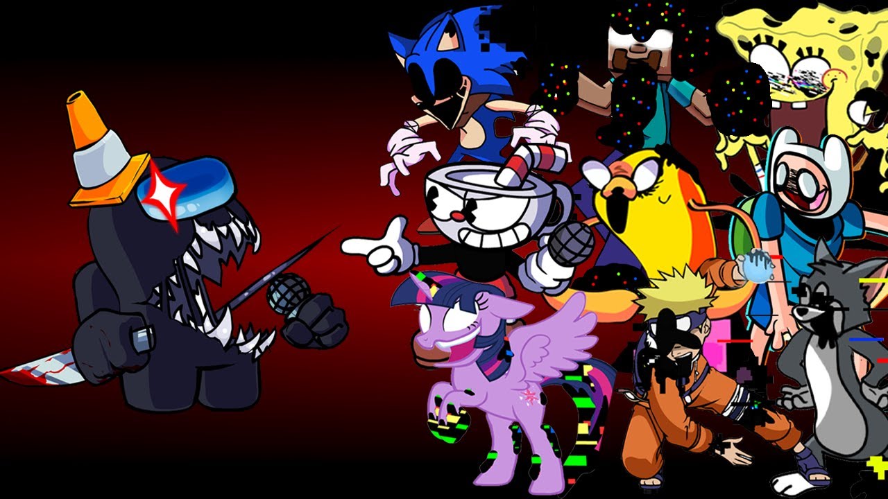 FNF - Defeat But All Pibby Characters Sings It 🎤 (Every Turn a ...