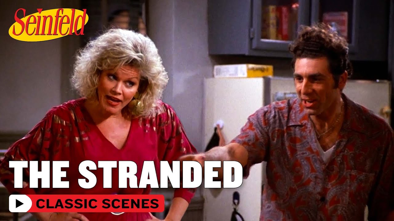 Kramer Is Late To Pick Up Jerry & Elaine | The Stranded | Seinfeld ...