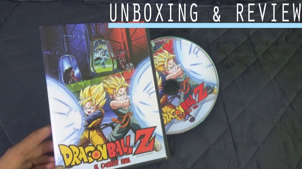UNBOXING & DVD MENU REVIEW | Dragon Ball Z El combate final DVD - YouTube
