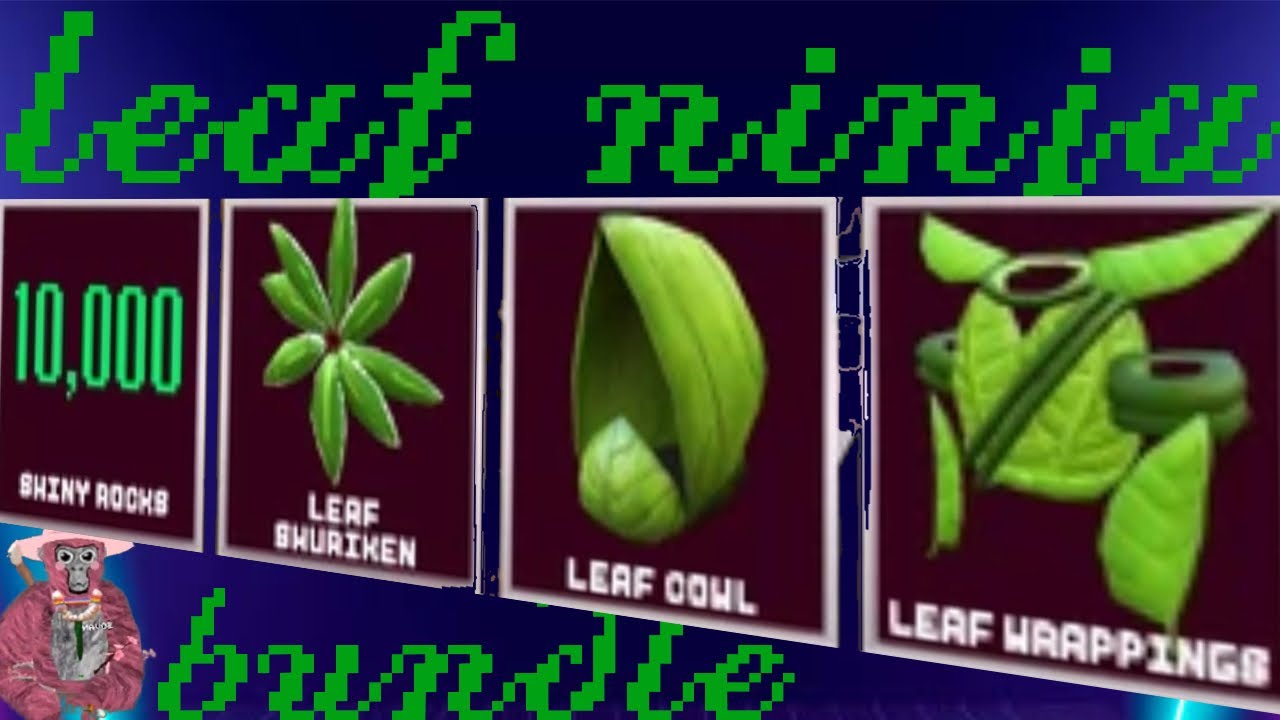S0VAN buying the leaf ninja bundle in gorilla tag (by S0VAN) - YouTube