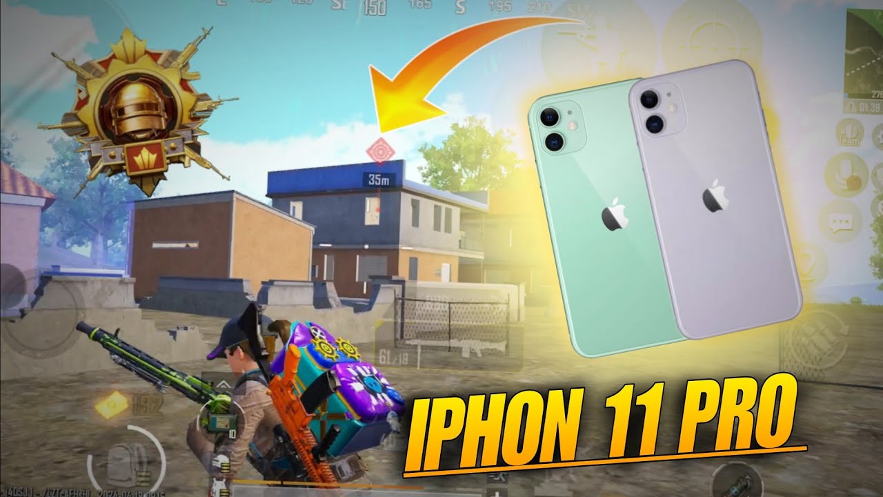 BEST IPHONE 11 PRO GAME PLAY | BGMI PUBG MOBILE TEST IN IPHONE 11 PRO😱 ...