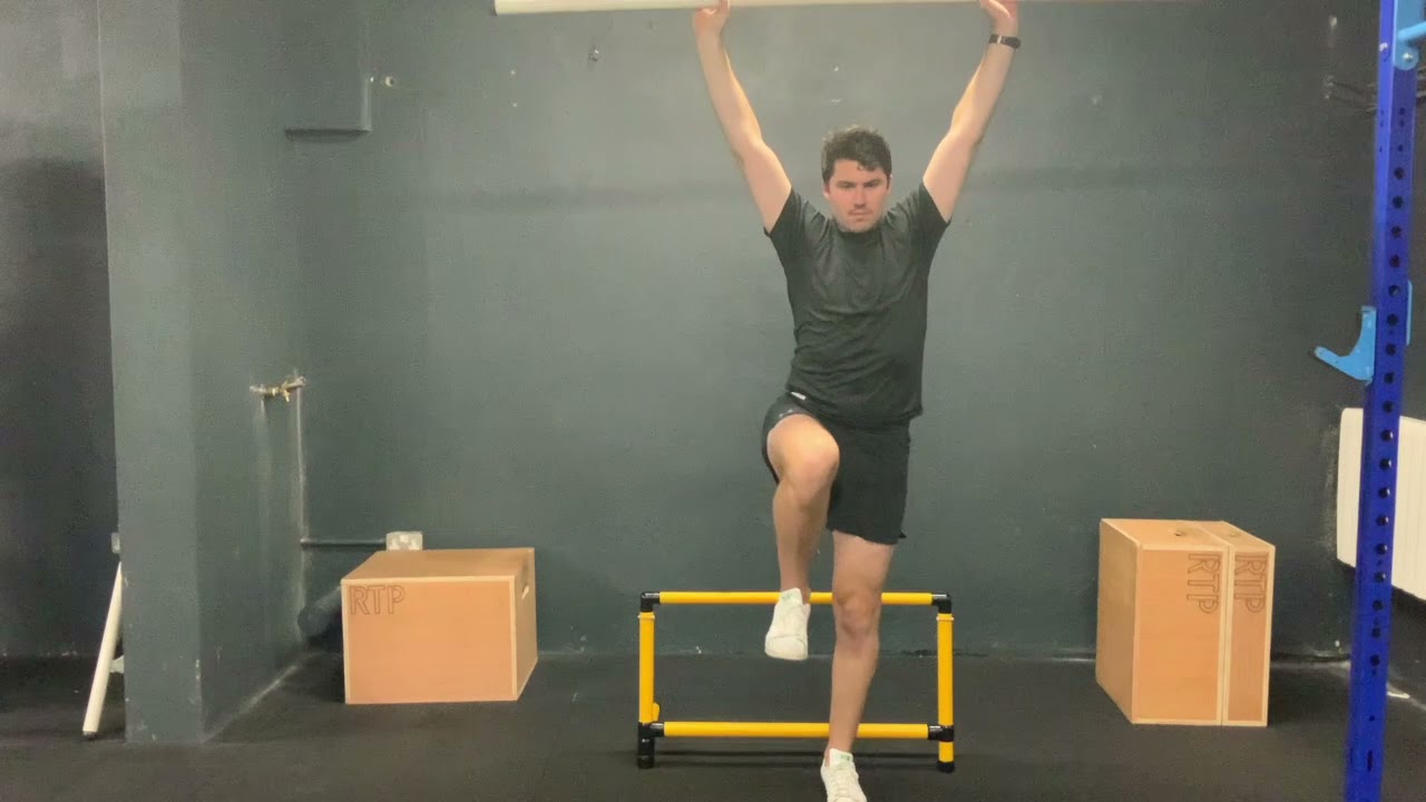 Hip Lock - Overhead Hurdle Stepover - YouTube