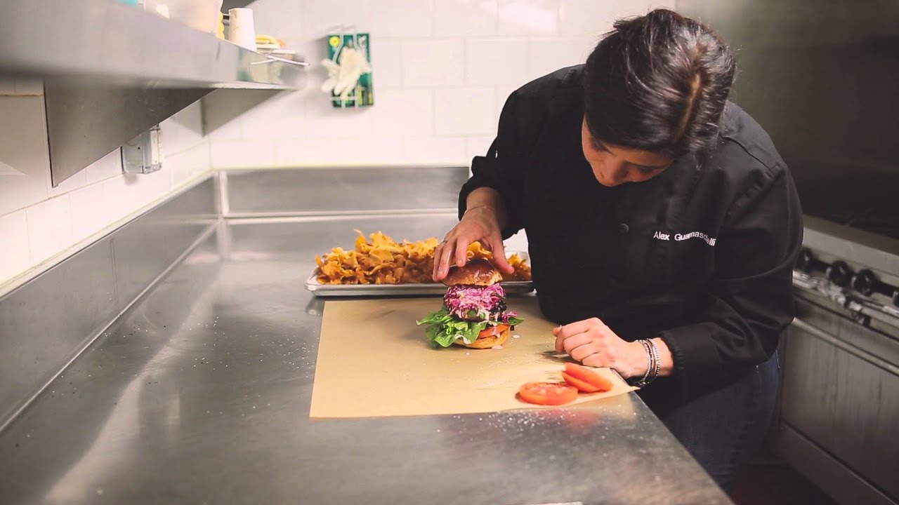 Chef Alex Guarnaschelli's Burger Recipe - YouTube