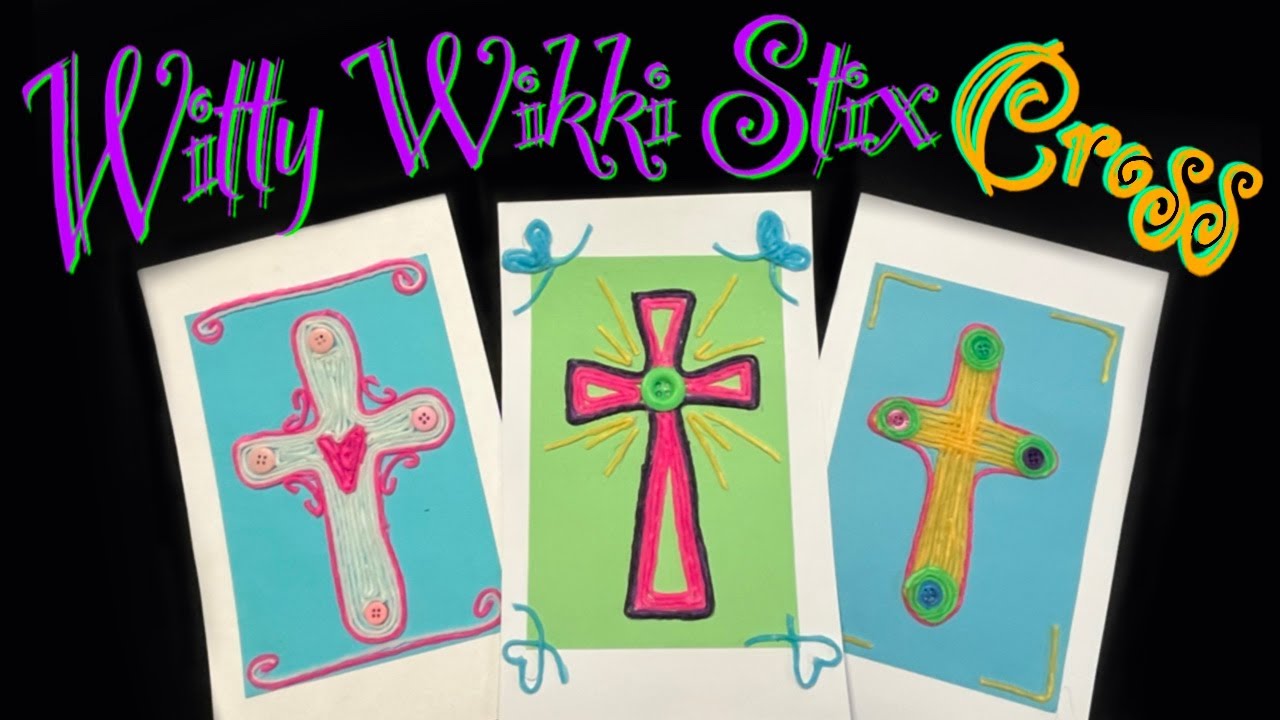 Witty Wikki Stix Cross - YouTube