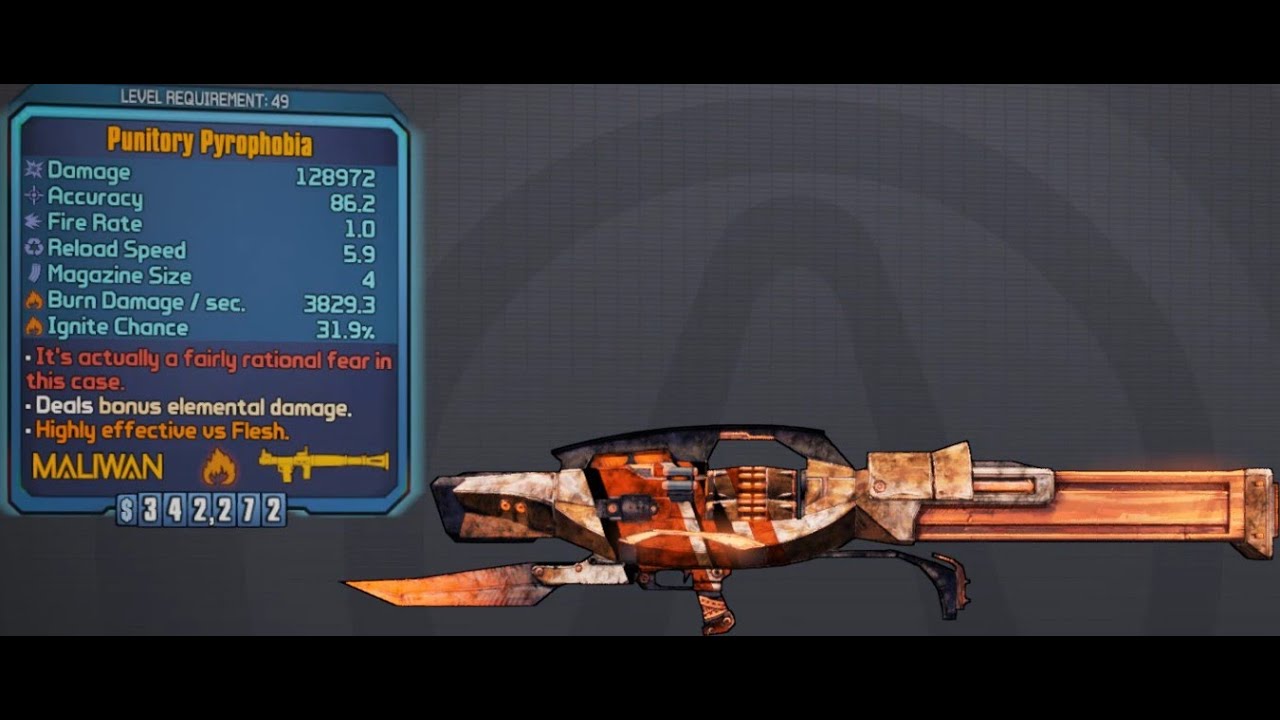 Borderlands 2 - Where to find Incinerator Clayton and get Pyrophobia ...