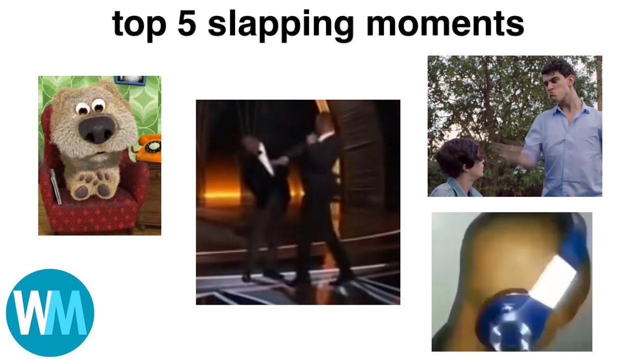 top 5 slapping moments - YouTube