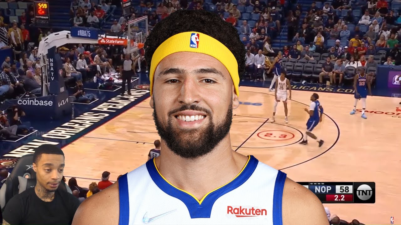 KLAY KLAY! FlightReacts WARRIORS at PELICANS | FULL GAME HIGHLIGHTS ...