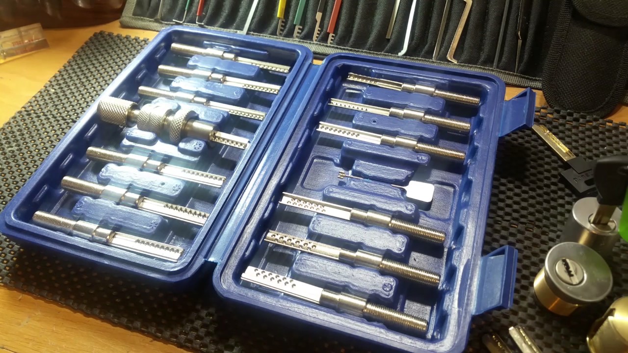 099)☜ ☆HONEST REVIEWS☆~ Banggood Lockpicks ~ Super Dimple lock Bump Kit ...