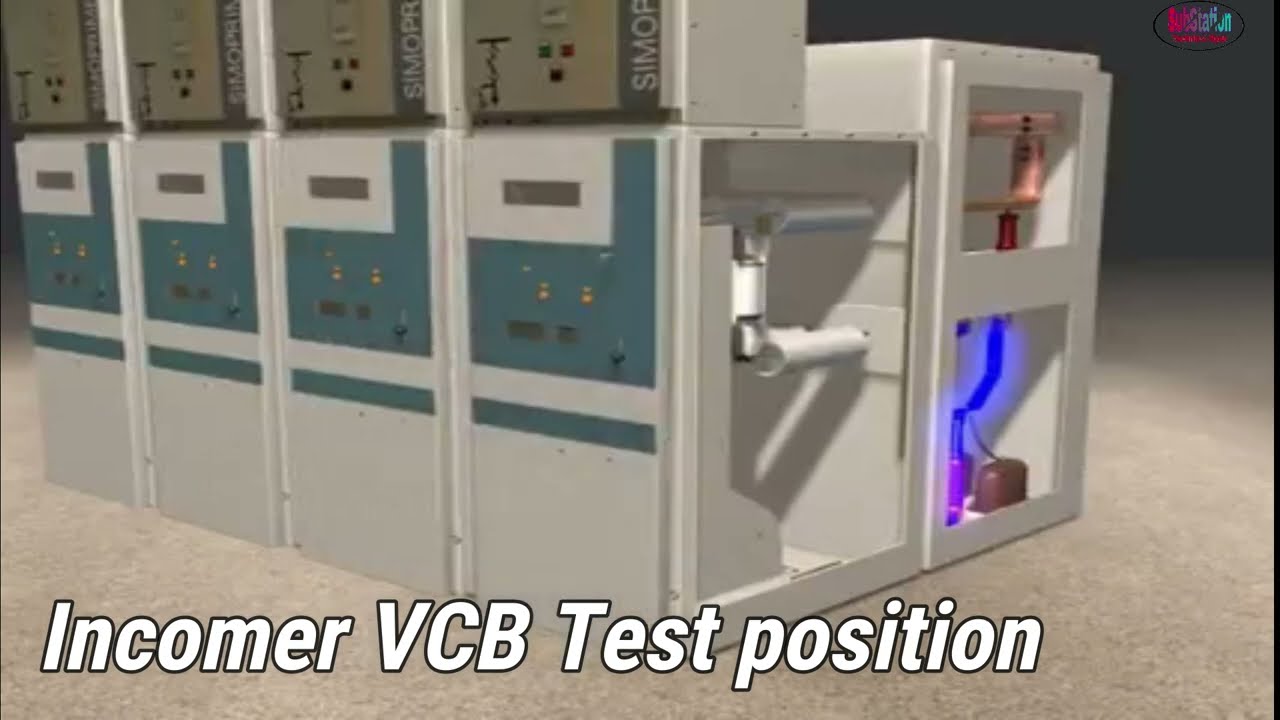 11kv VCB Operation Animated vidio - YouTube