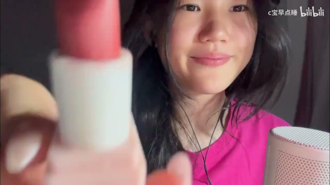 [CC ASMR] Spoon Tapping - Match Burning - Camera Brushing - Marshmallow Eating - YouTube