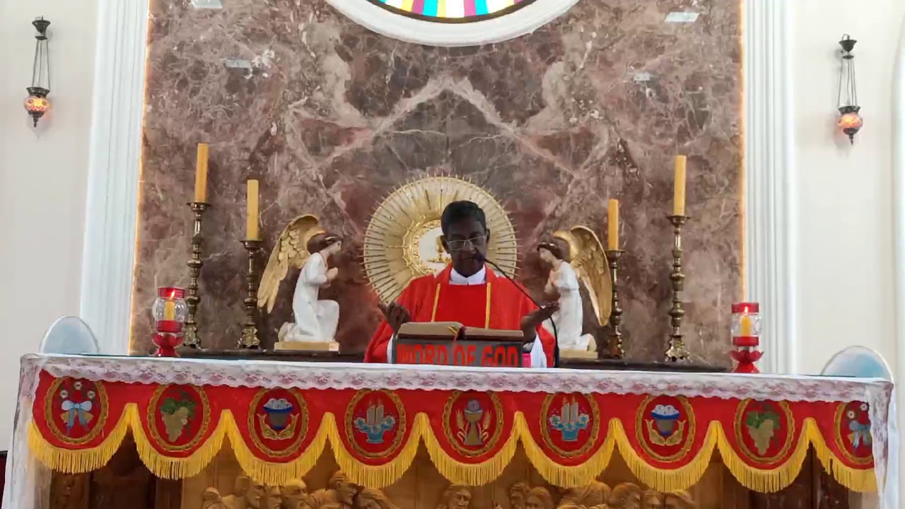 🔴Holy Mass- Pentecostal Feast from our Parish by our Parish Priest ...