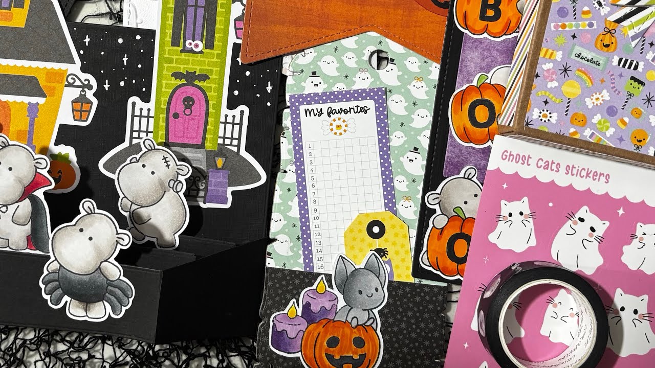 Incoming Spooky Swap | from my friend Ellen 👻 - YouTube