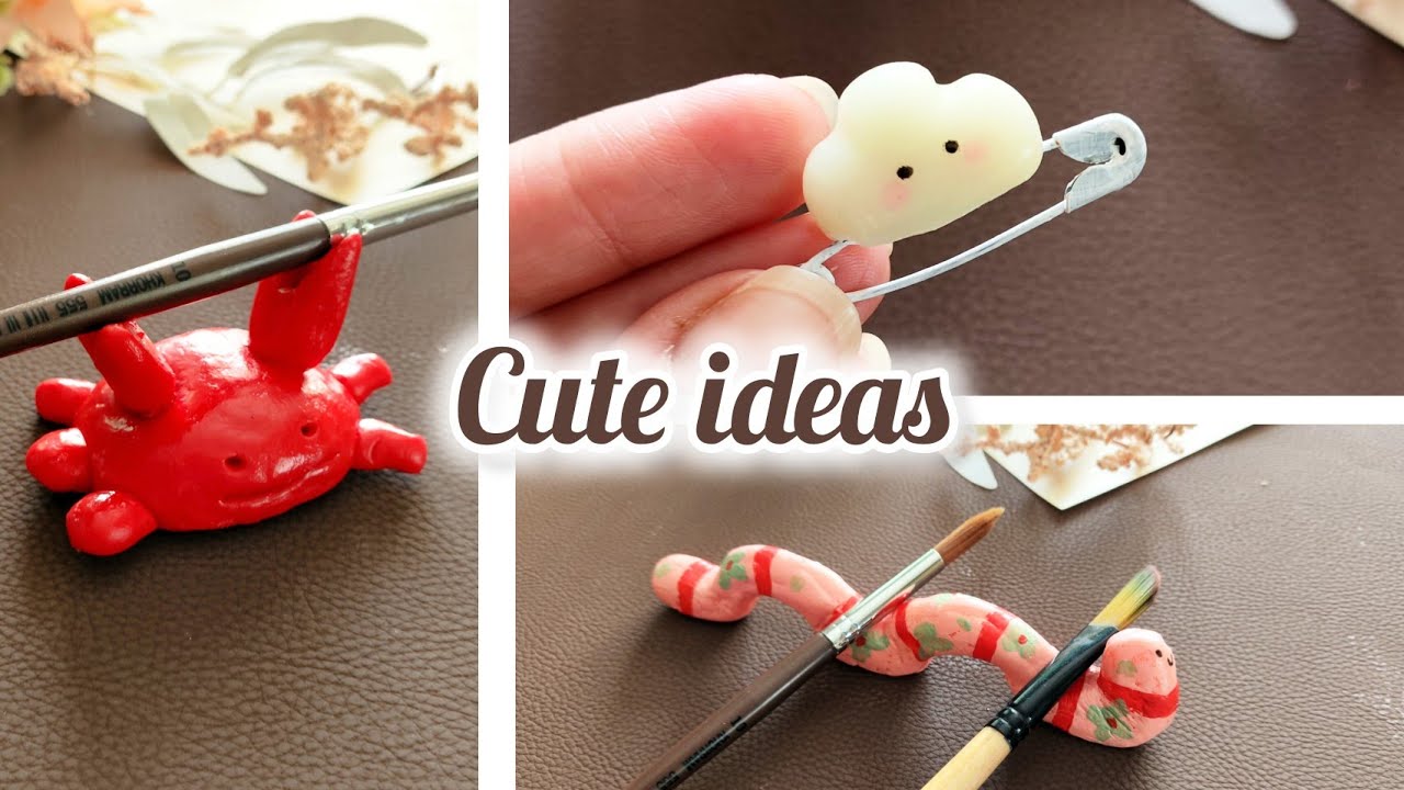 3 Cute Clay Creations You Can Make at Home! 🎨 - YouTube
