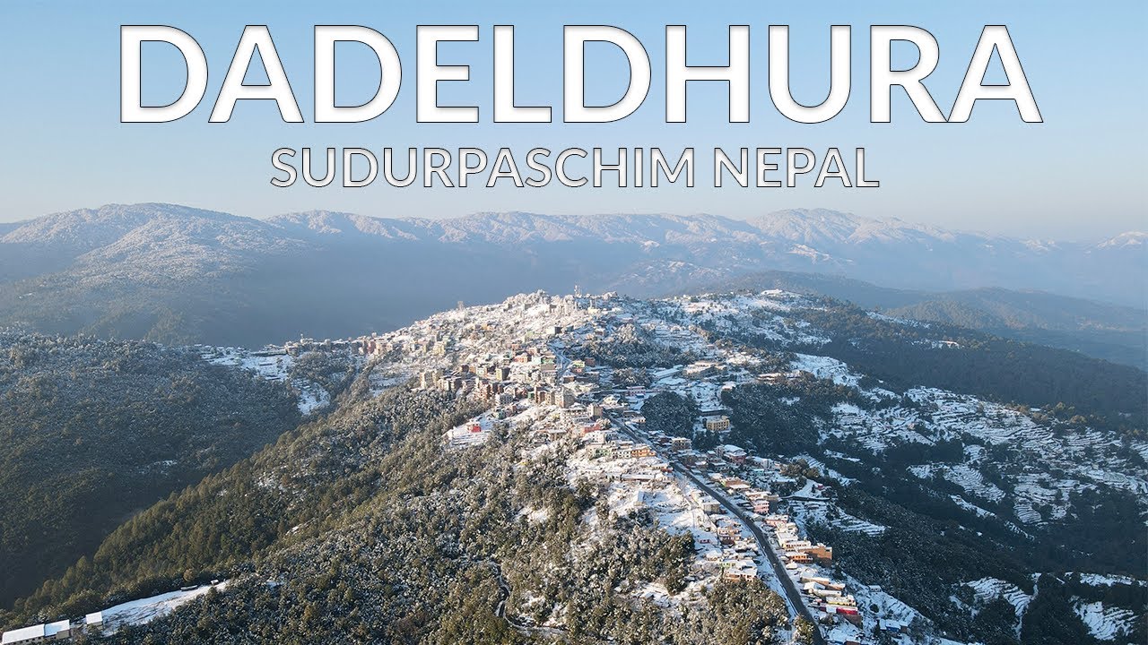Winter Drone Flight DADELDHURA (Sudurpaschim, Nepal) - YouTube