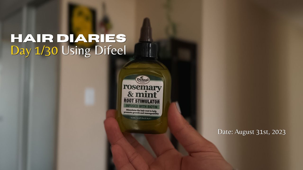 Hair Diaries: Trying Difeel For 30 Days - YouTube