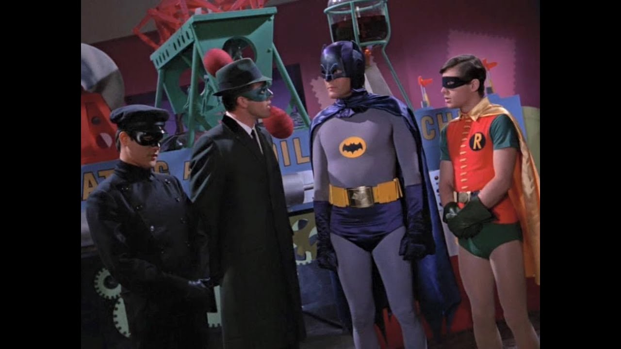 Batman and Robin Meet The Green Hornet and Kato - YouTube
