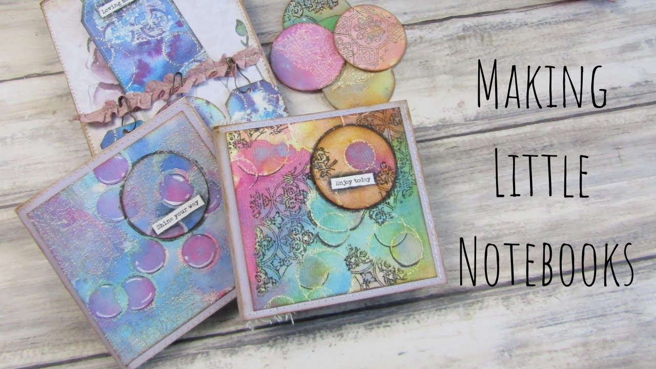 Making Little Notebooks - YouTube