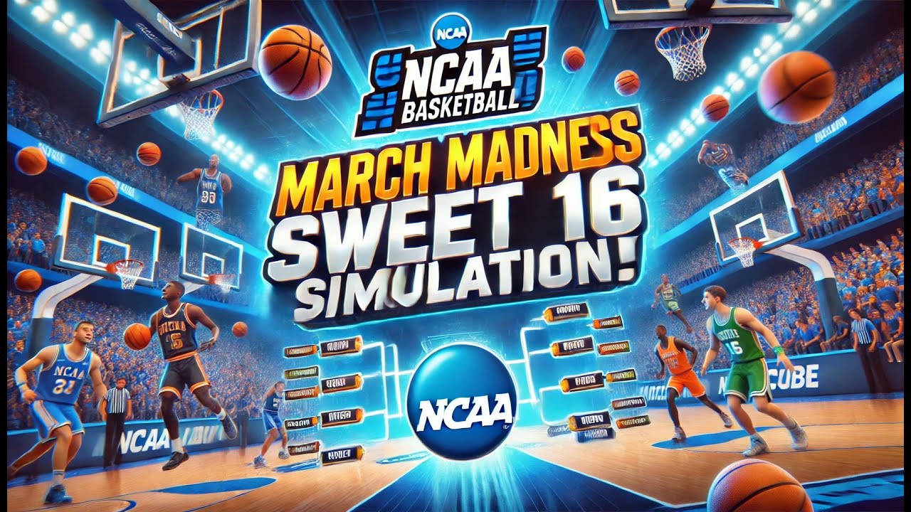 NBA2K25: NCAA March Madness Simulation! Predicting the Champion! - YouTube