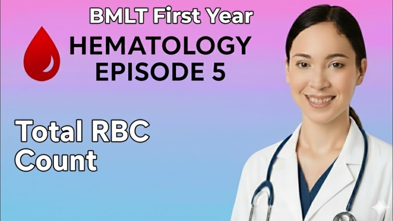 Total RBC Count Test | Complete Explanation | Medical Lab Technology ...